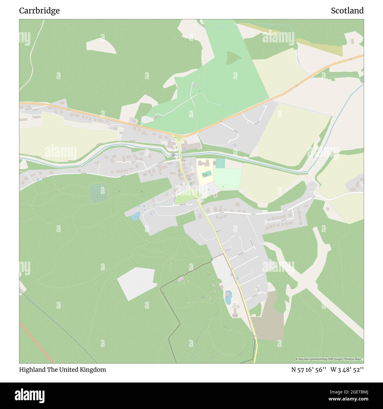 Carrbridge scotland Cut Out Stock Images & Pictures - Alamy