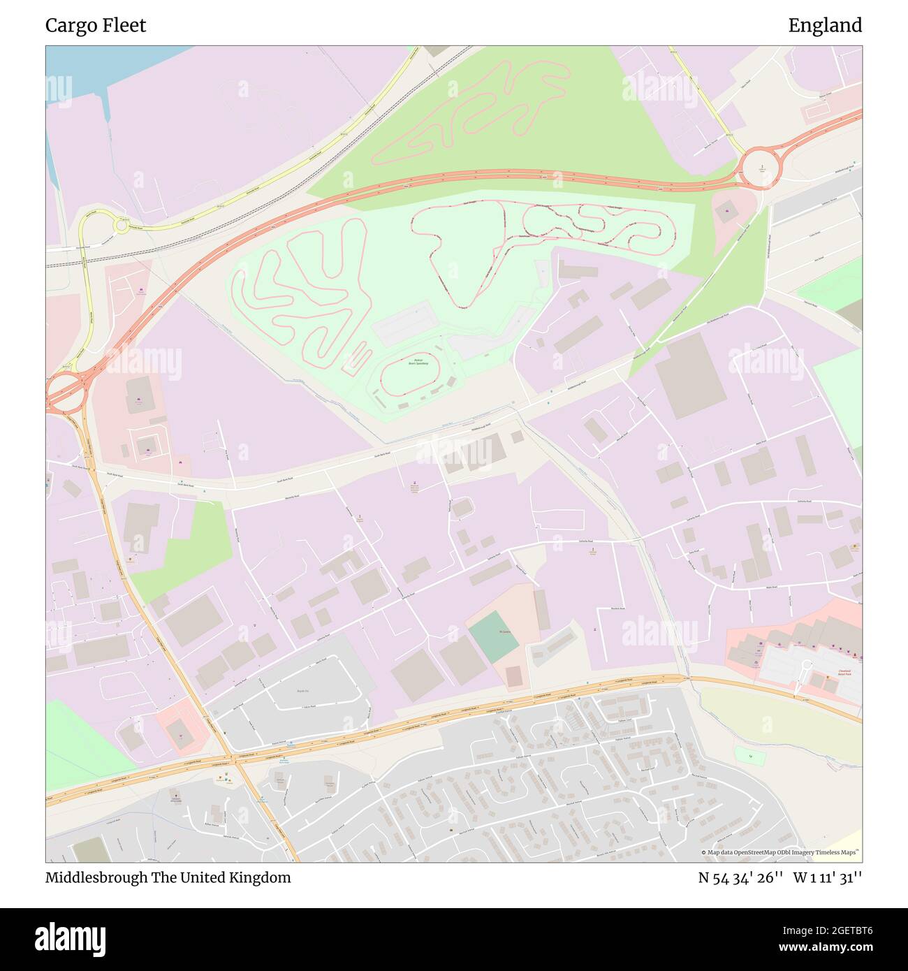 Middlesbrough map hi-res stock photography and images - Alamy