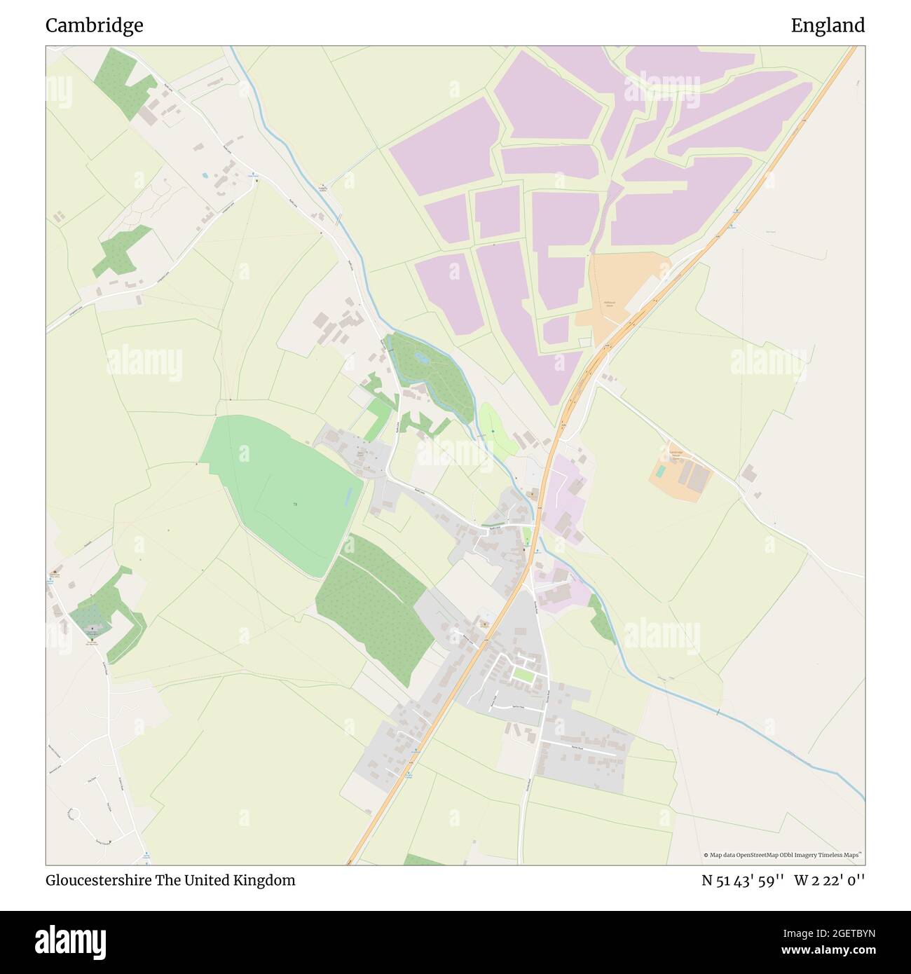 Map of cambridge england hi-res stock photography and images - Alamy
