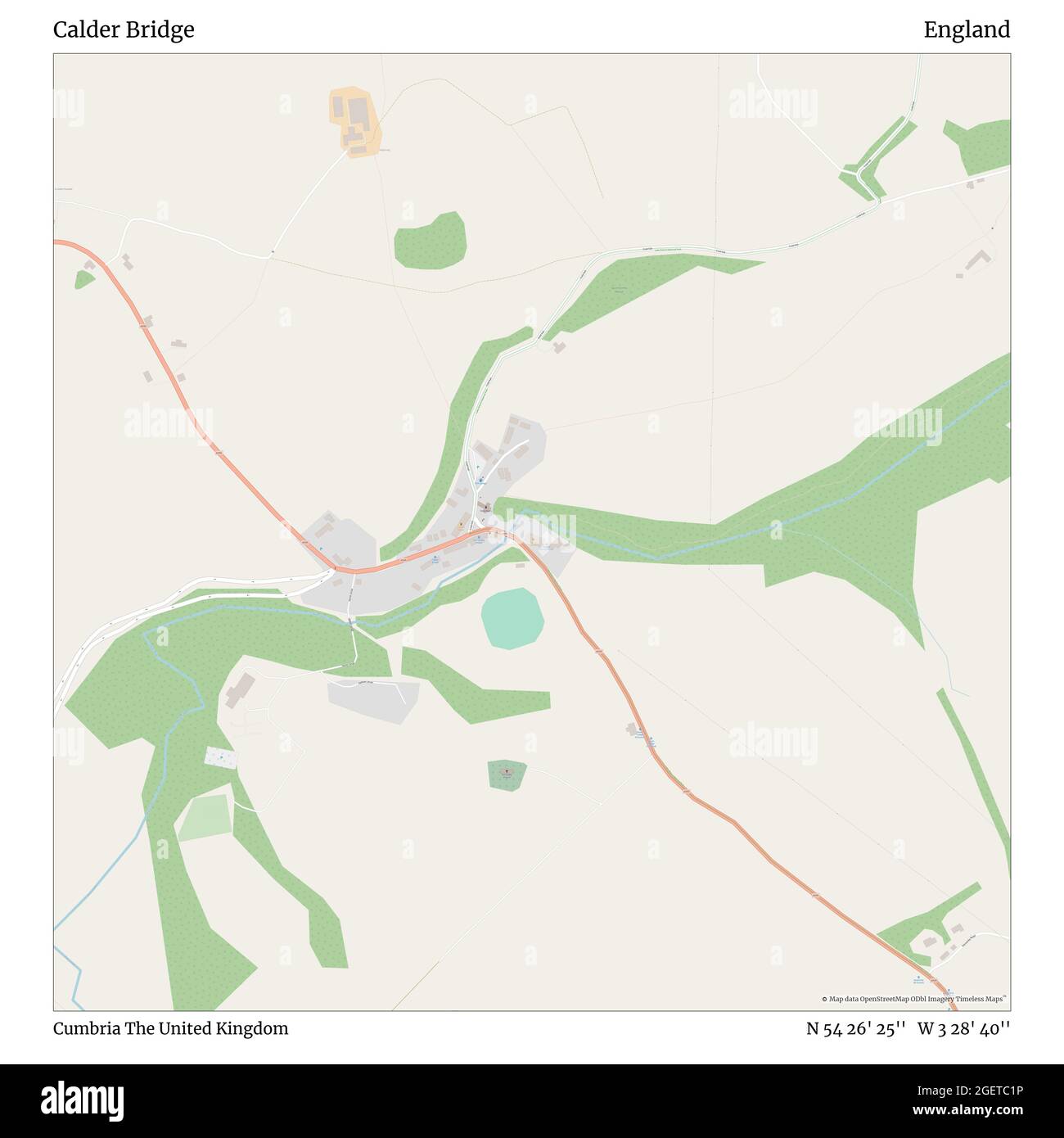 Calder Bridge, Cumbria, United Kingdom, England, N 54 26' 25'', W 3 28 ...