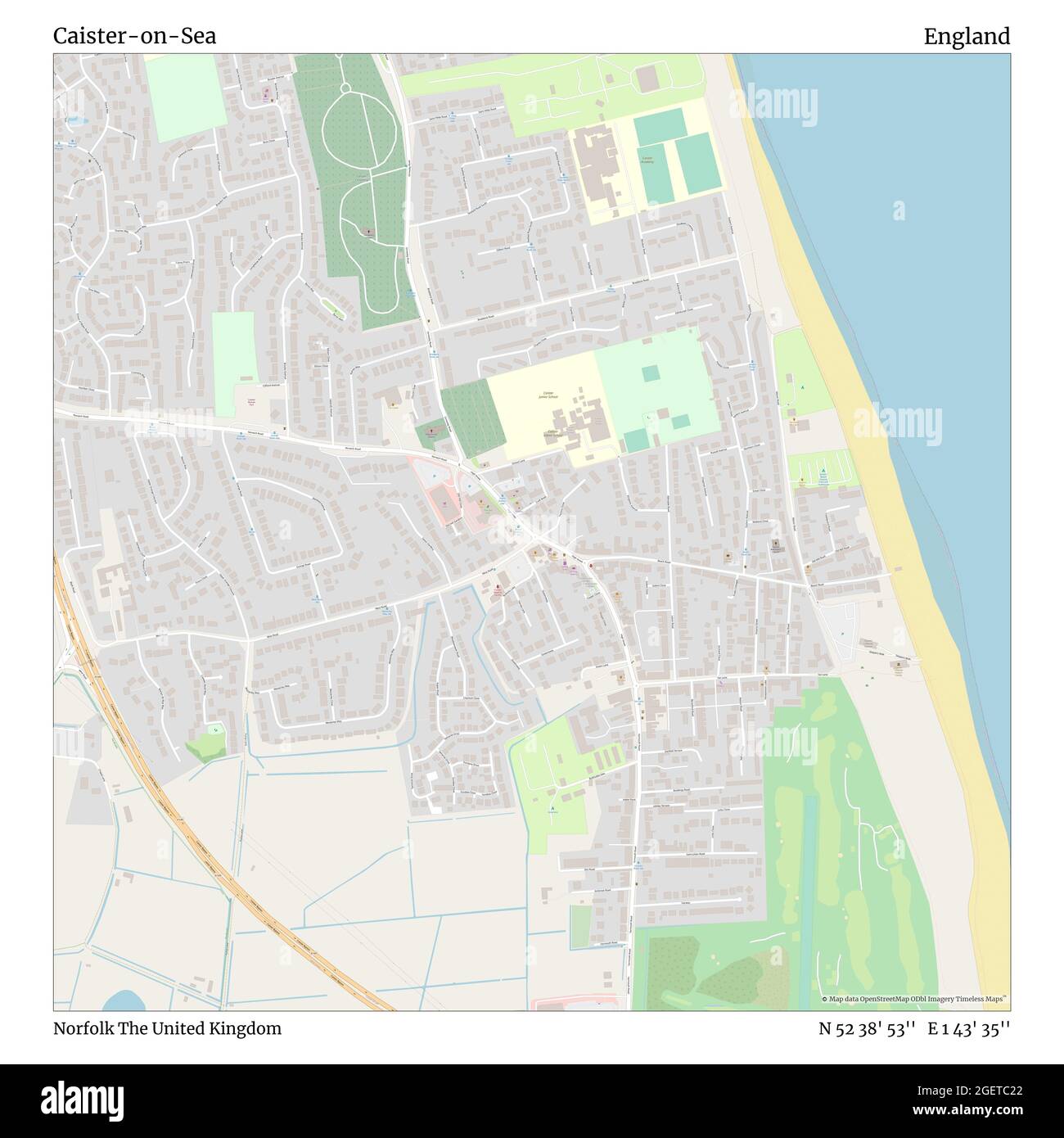 Caister on sea norfolk Cut Out Stock Images & Pictures - Alamy