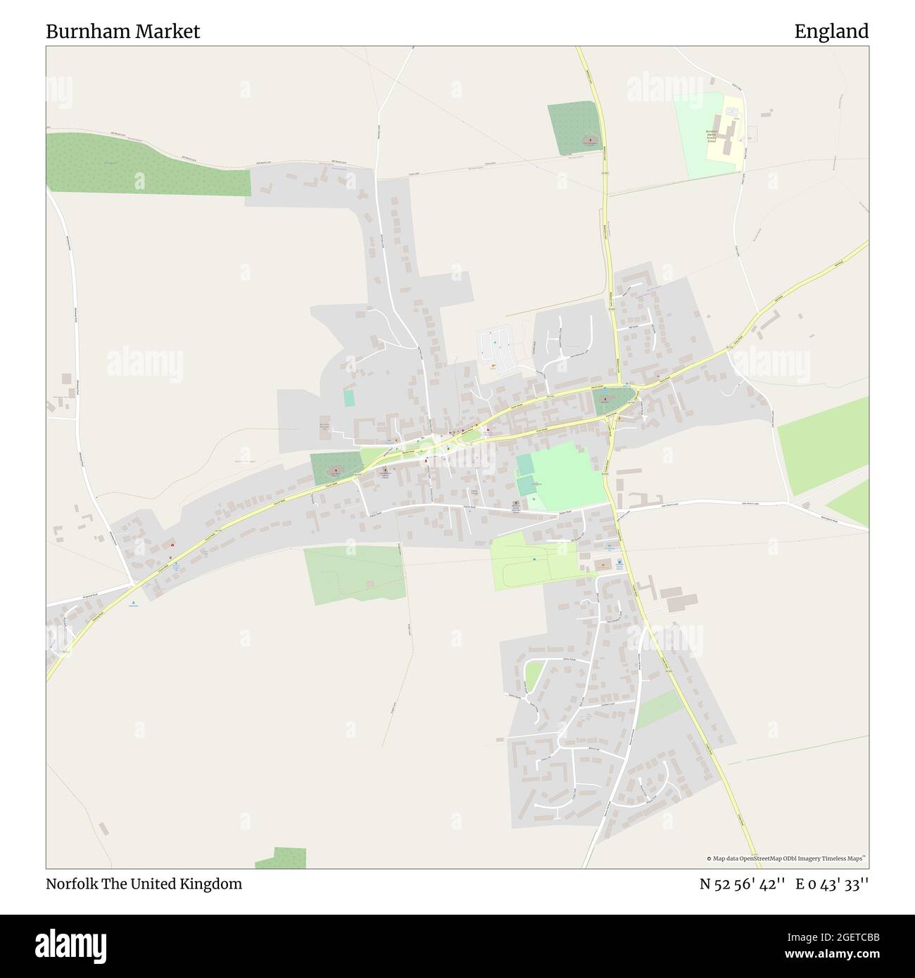 Burnham market norfolk Cut Out Stock Images & Pictures - Alamy