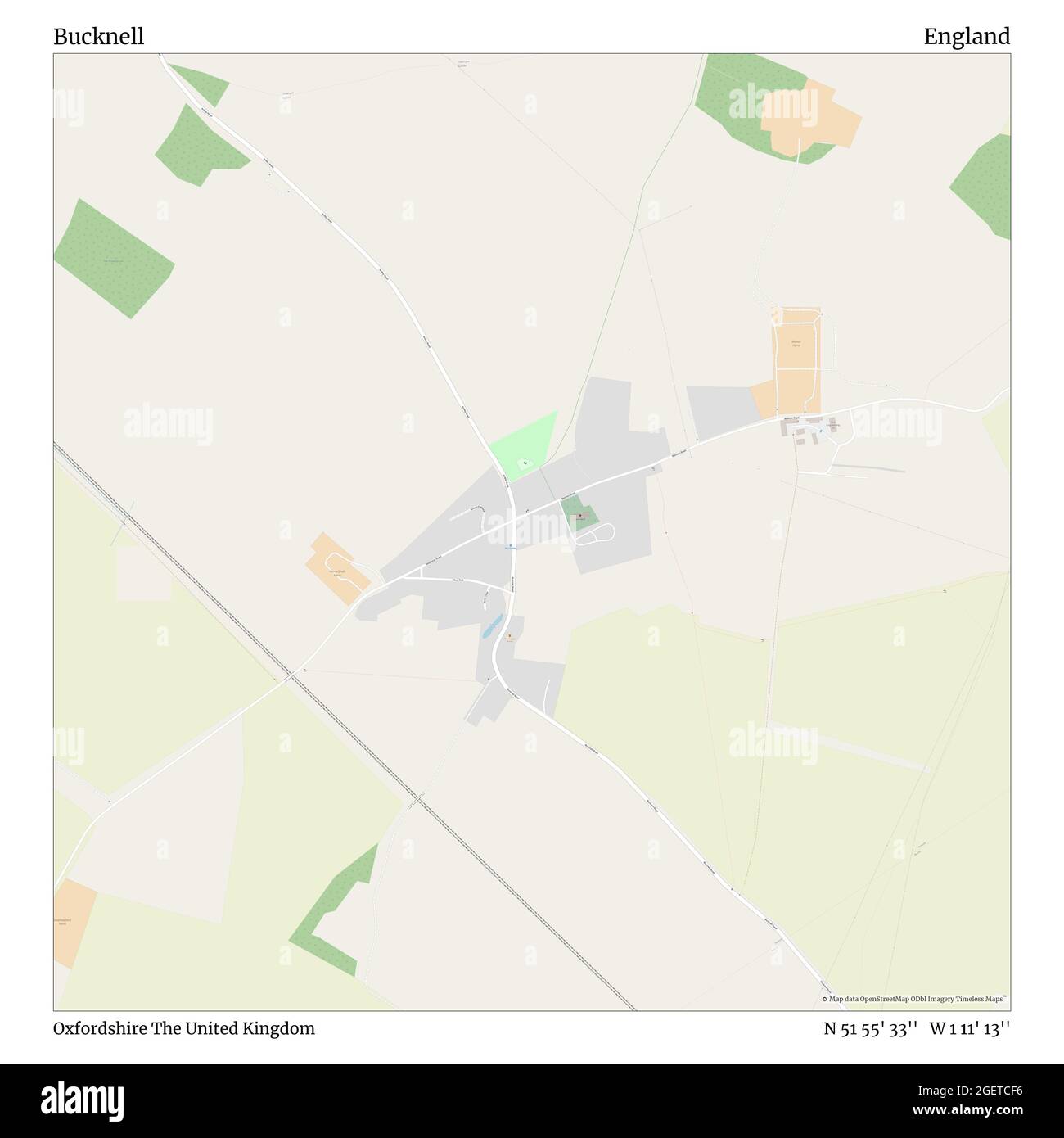 Bucknell, Oxfordshire, United Kingdom, England, N 51 55' 33'', W 1 11 ...