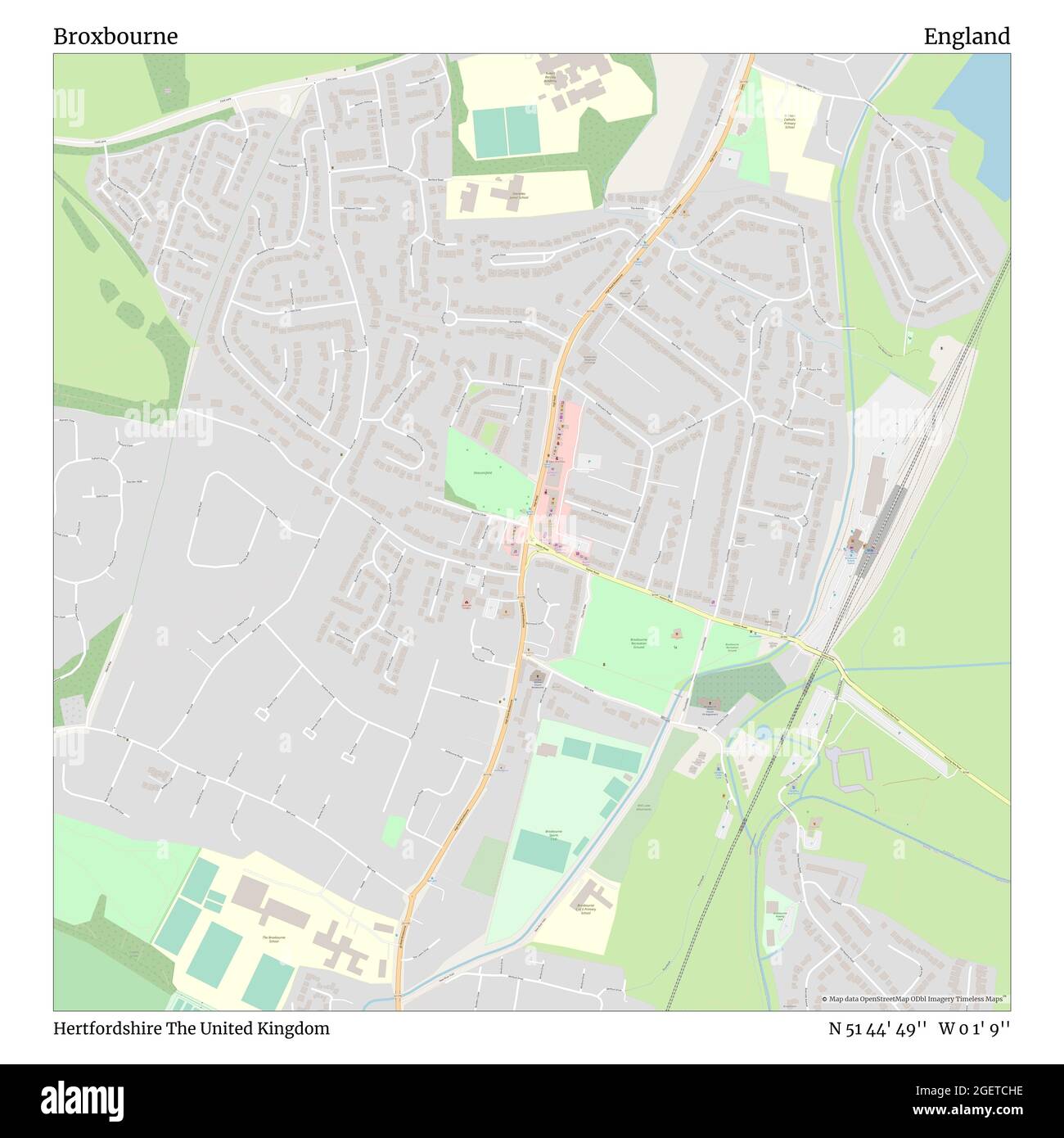 Broxbourne hertfordshire Cut Out Stock Images & Pictures - Alamy