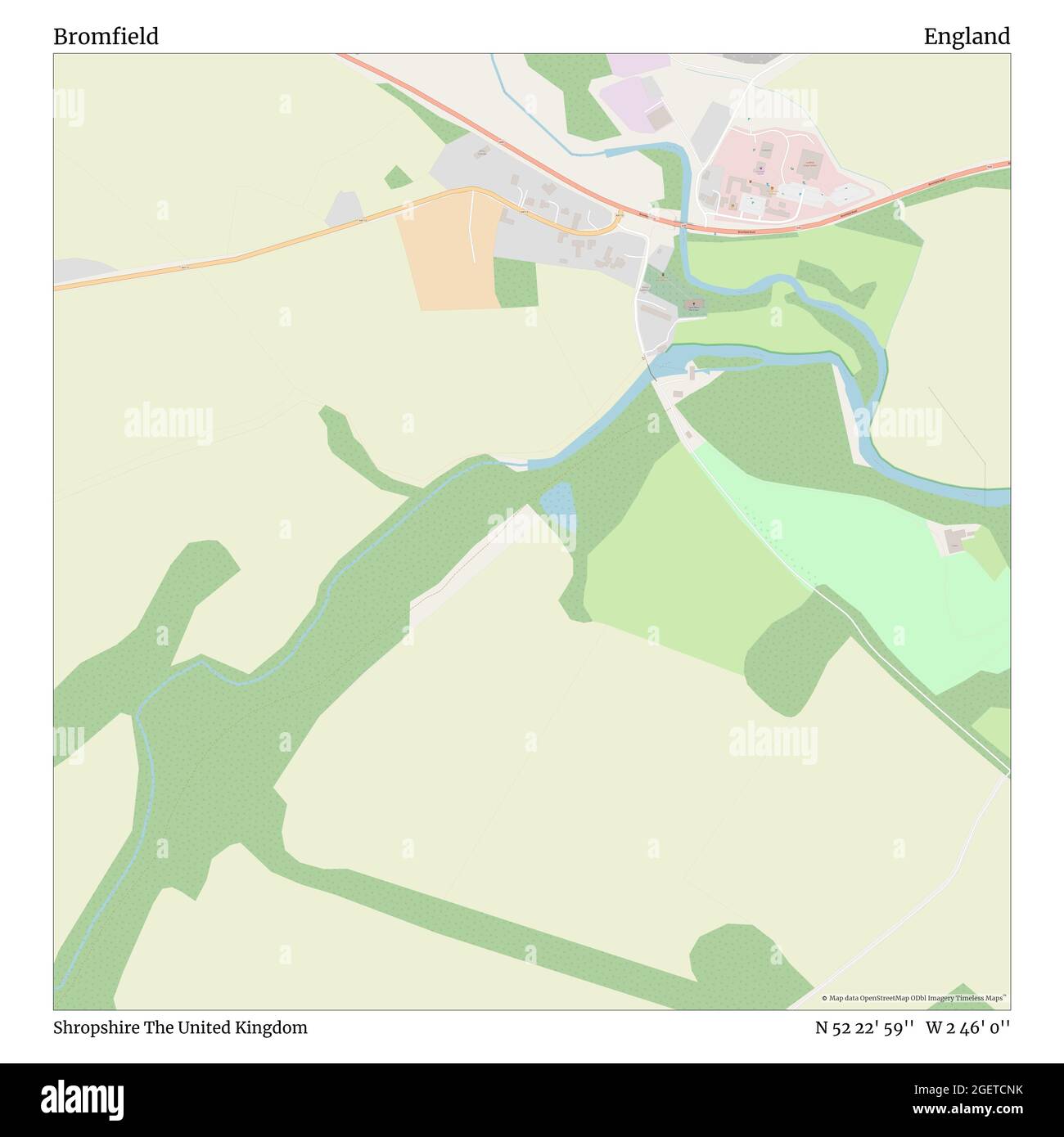 Bromfield, Shropshire, United Kingdom, England, N 52 22' 59'', W 2 46 ...