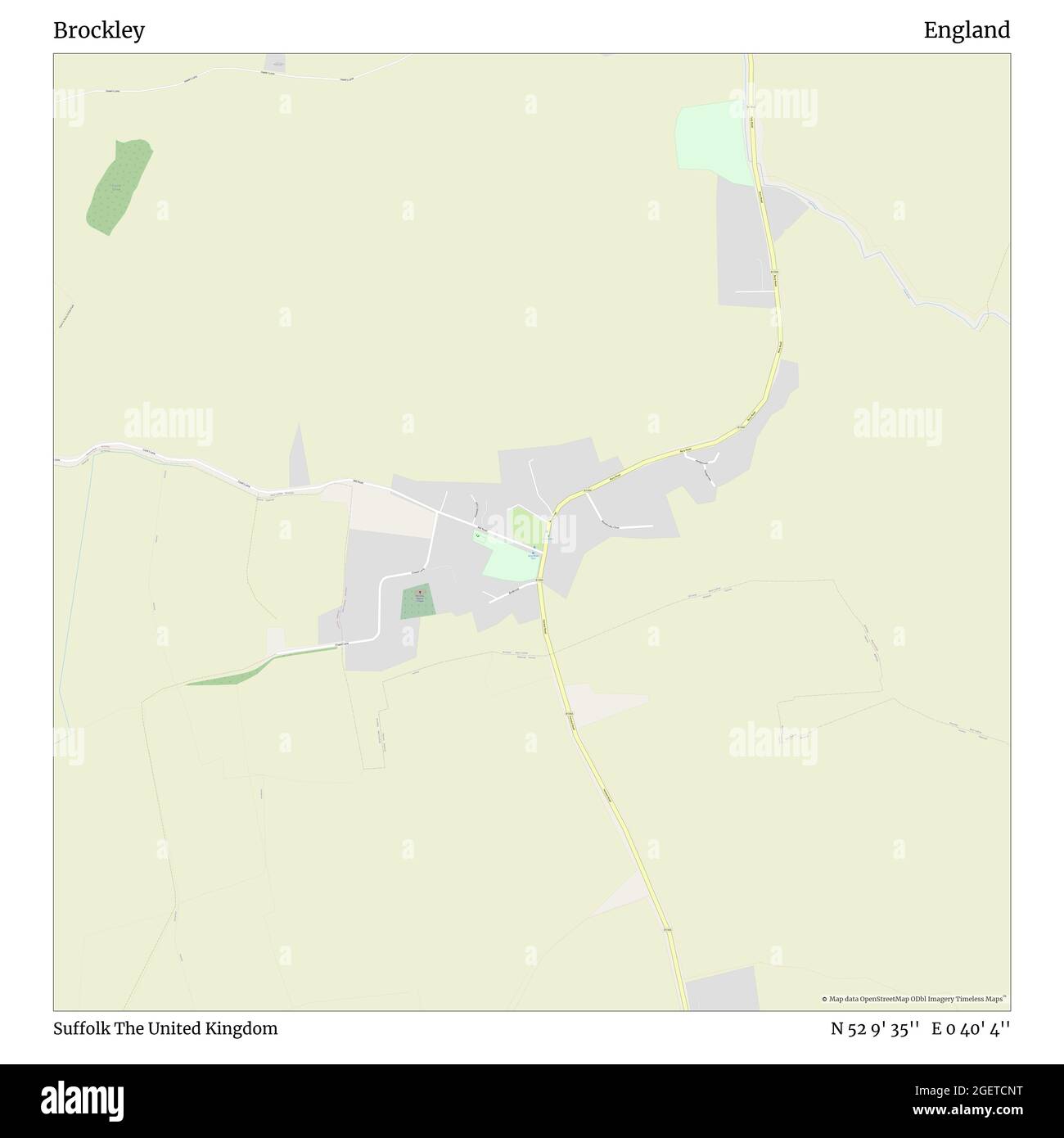 Brockley map Cut Out Stock Images & Pictures - Alamy