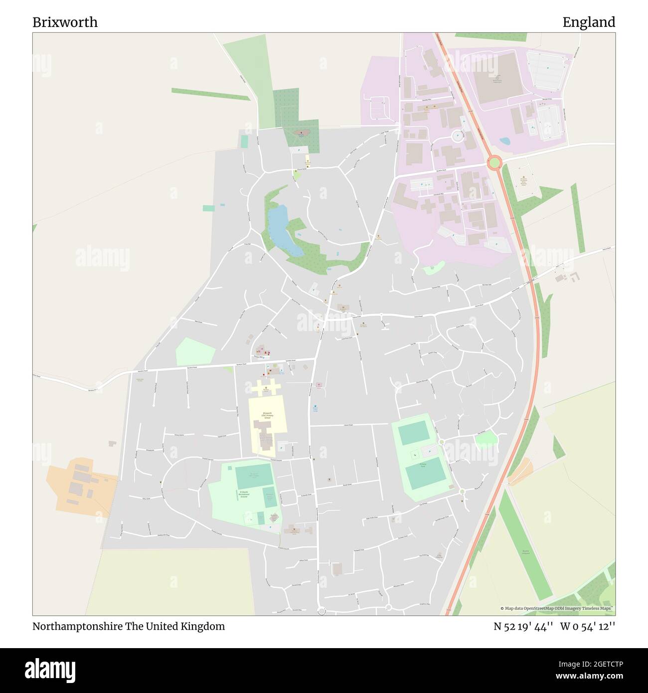 Brixworth road hi-res stock photography and images - Alamy