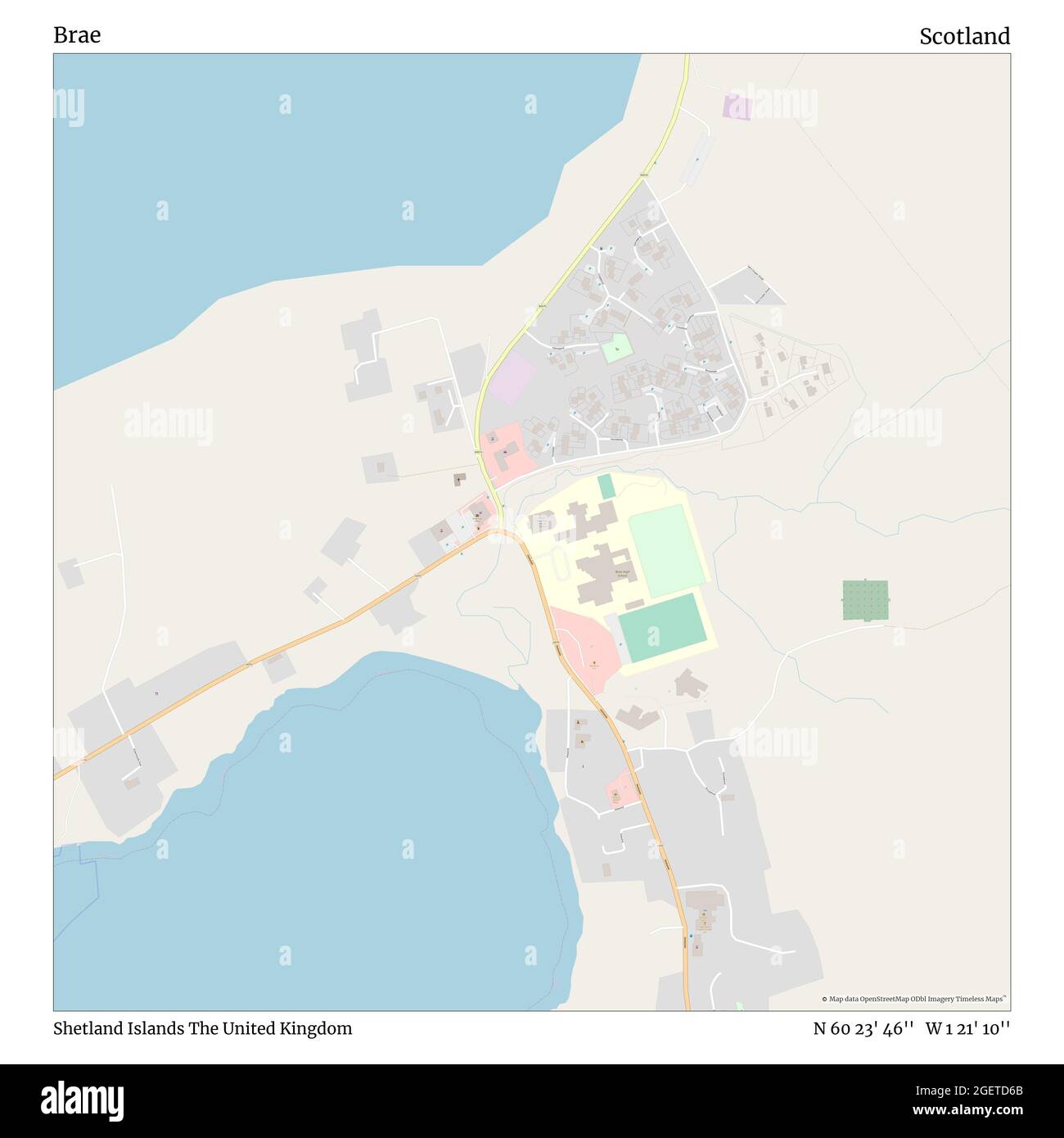 Brae shetland Cut Out Stock Images & Pictures - Alamy