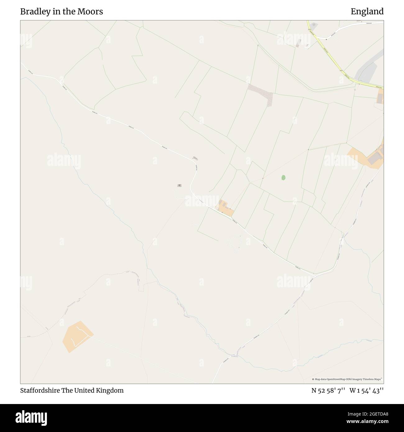 Map moors hi-res stock photography and images - Alamy