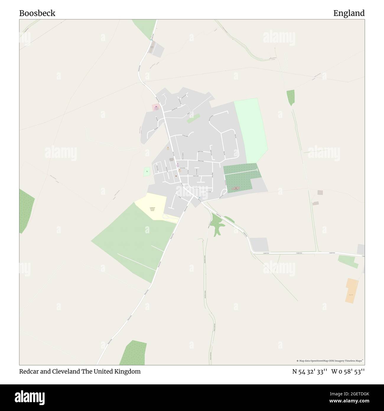 Map of redcar hi-res stock photography and images - Alamy