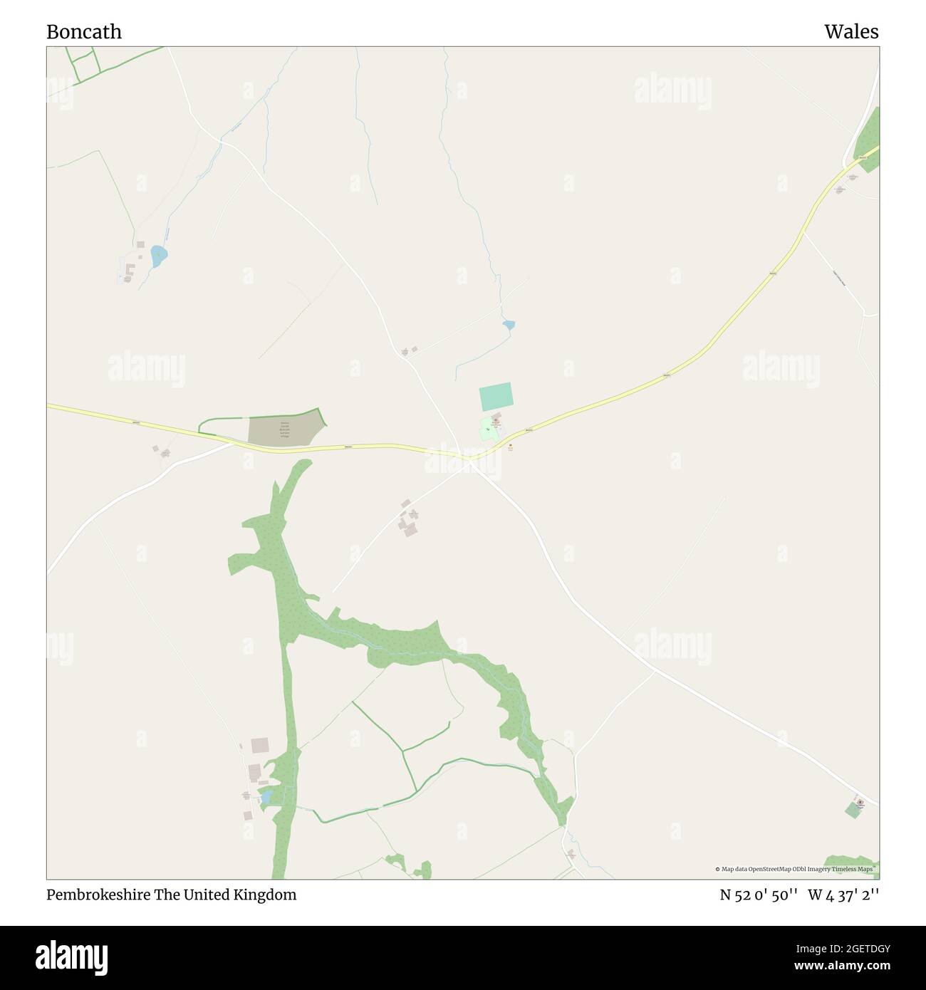 Boncath, Pembrokeshire, United Kingdom, Wales, N 52 0' 50'', W 4 37' 2 ...