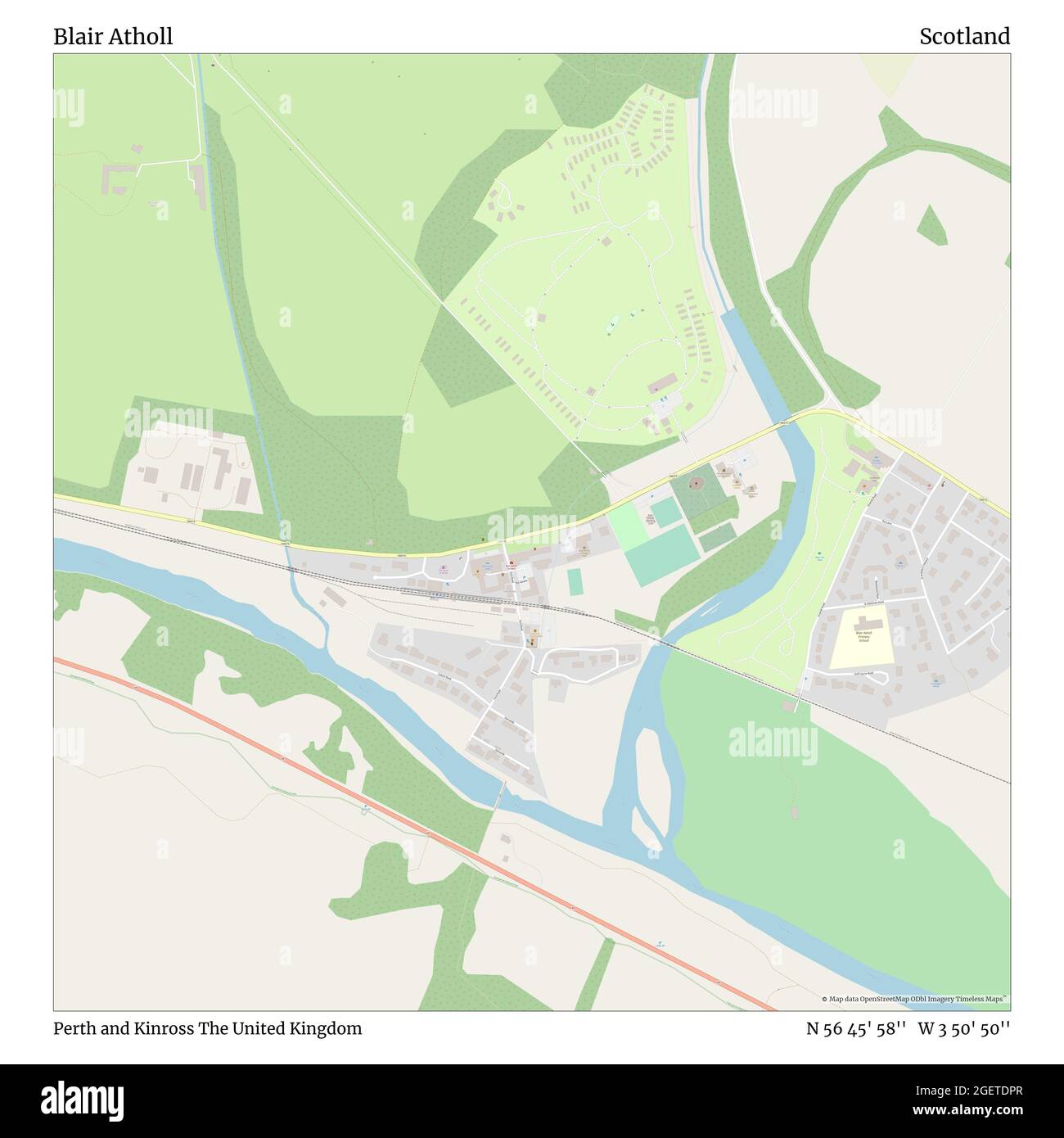 Map of blair hi-res stock photography and images - Alamy