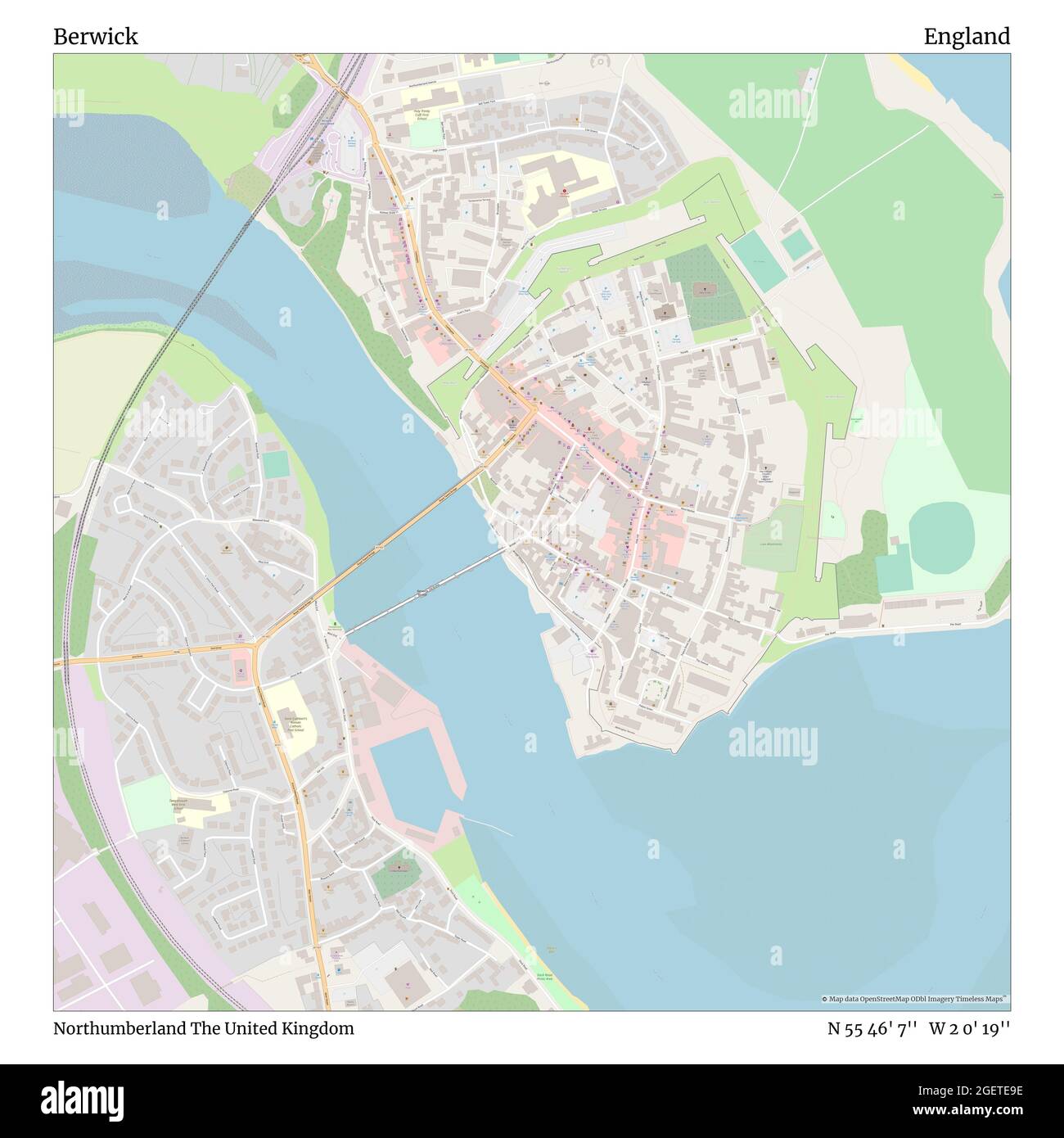 Berwick northumberland Cut Out Stock Images & Pictures - Alamy