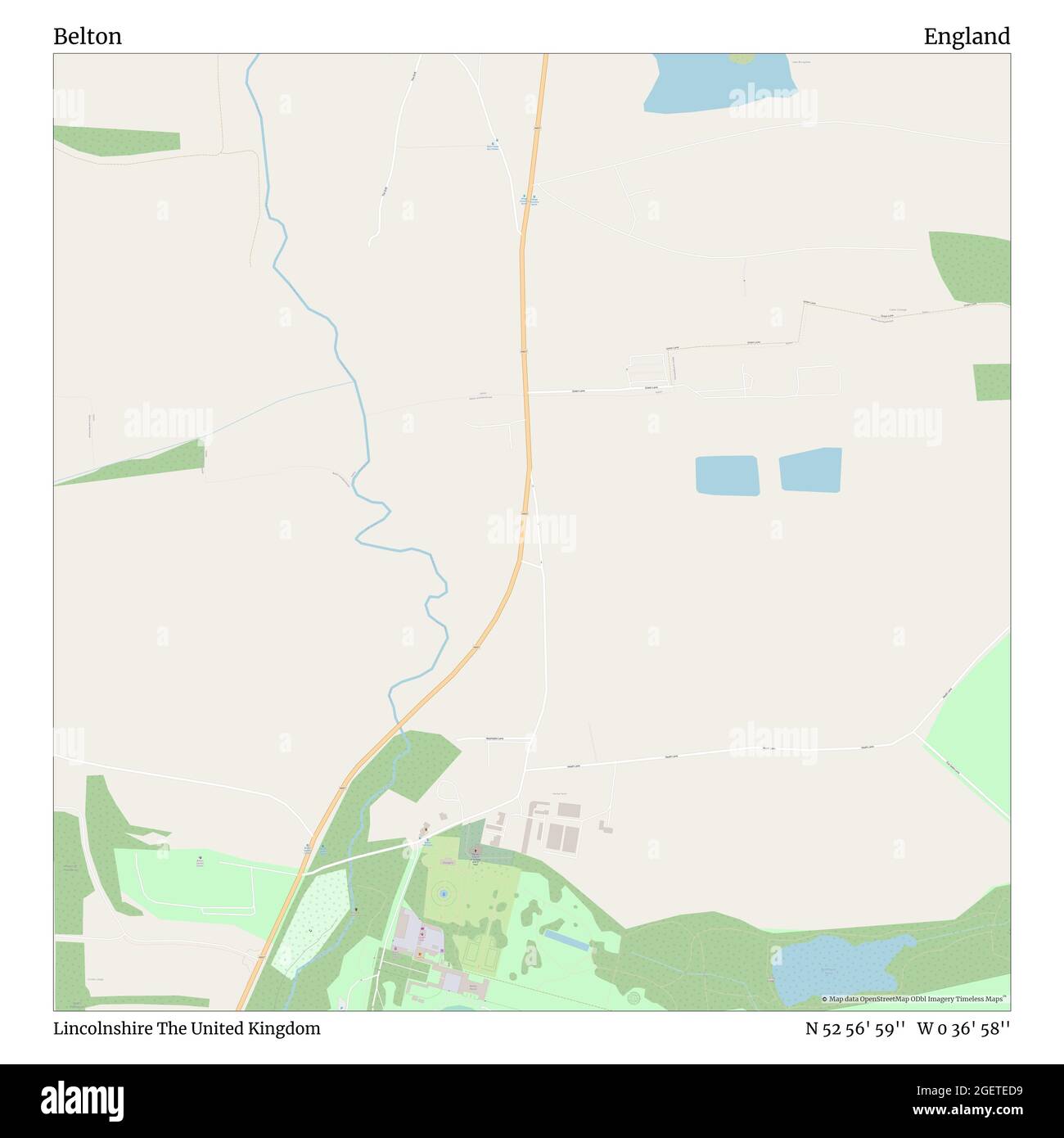 Belton map Cut Out Stock Images & Pictures - Alamy