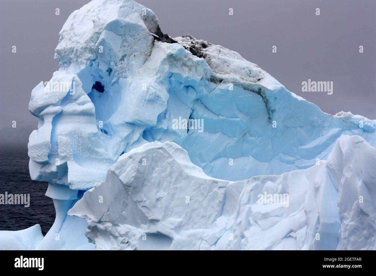 Iceberg in the bay on the Fish Islands, Antarctica Stock Photo - Alamy