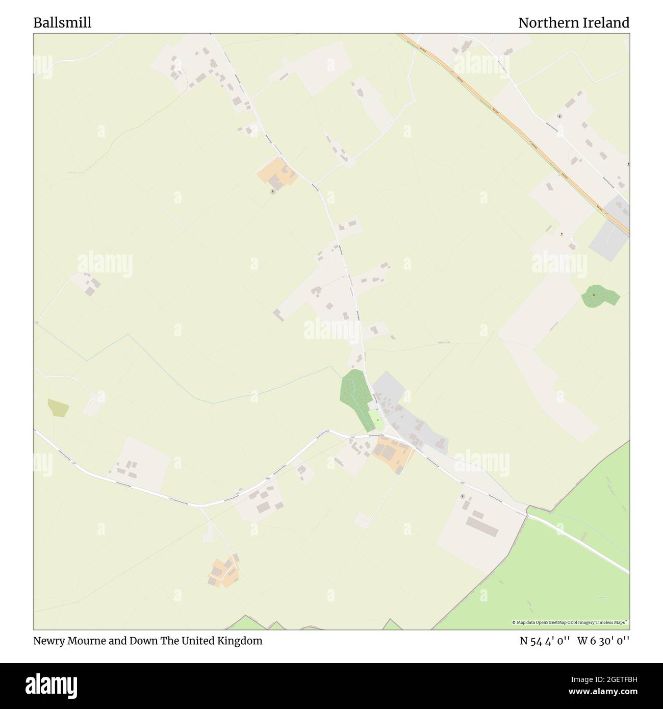 Map of newry hi-res stock photography and images - Alamy
