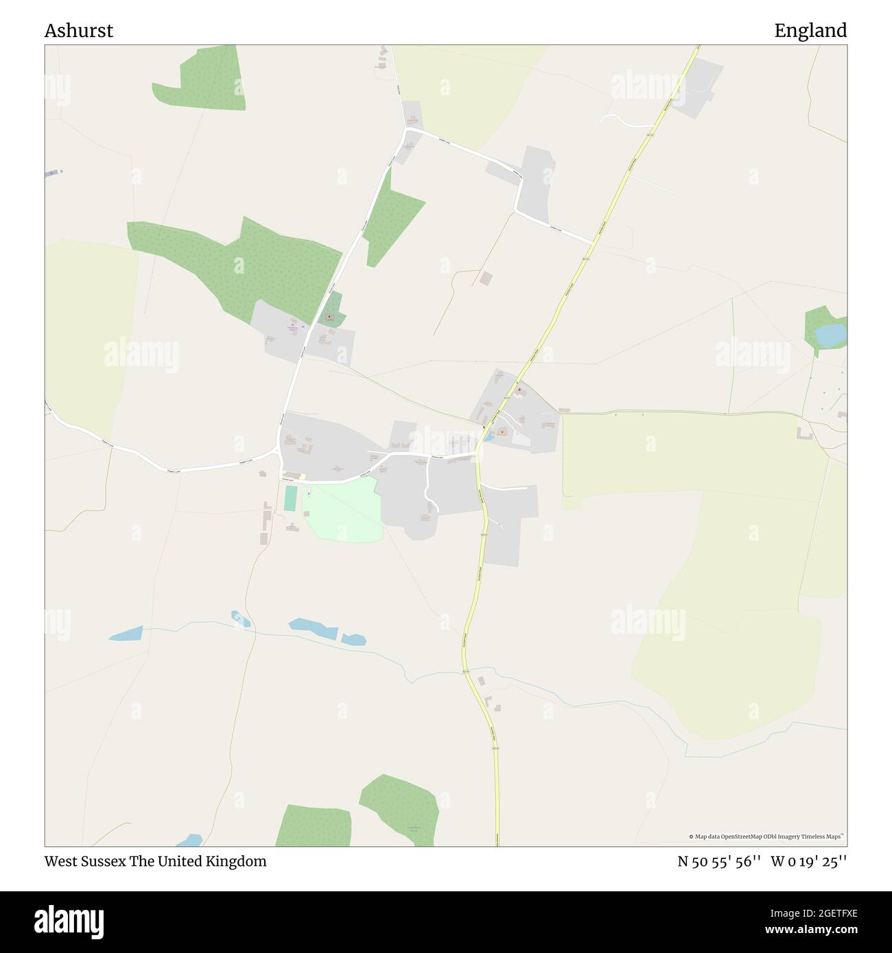Sussex England Map High Resolution Stock Photography and Images - Alamy
