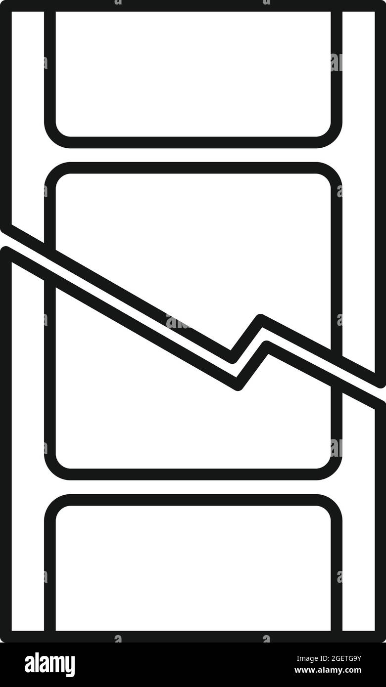 Movie strip scissors Stock Vector Images - Alamy