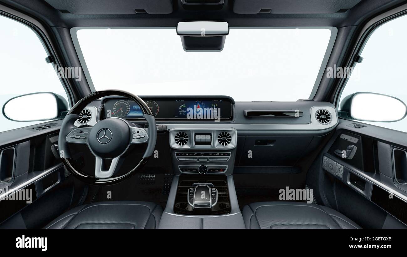 3d car interior hi-res stock photography and images - Alamy