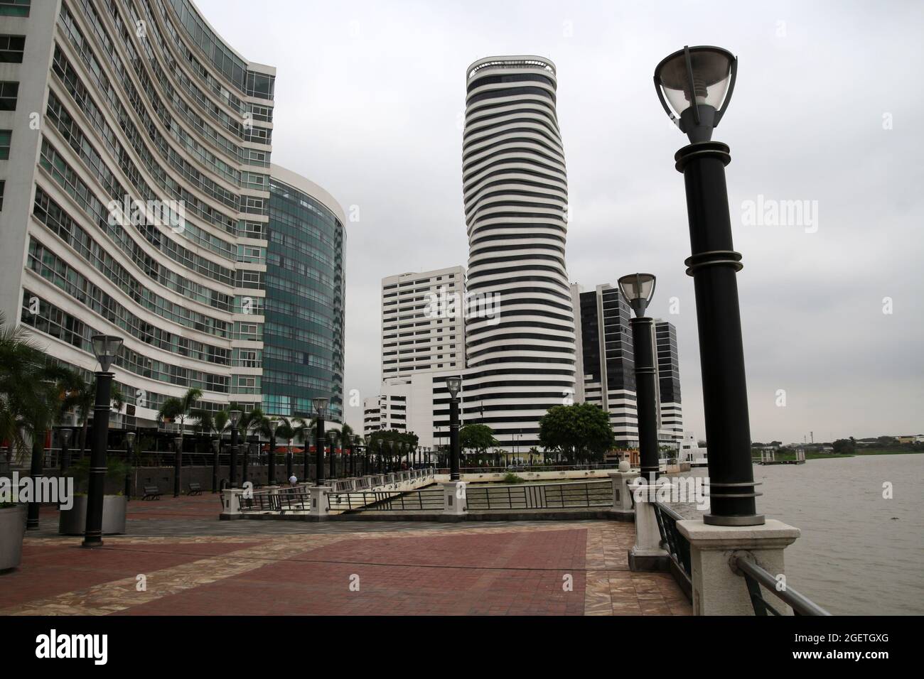 Torre The Point in Puerto Santa Ana Guayaquil, Ecuador Stock Photo - Alamy