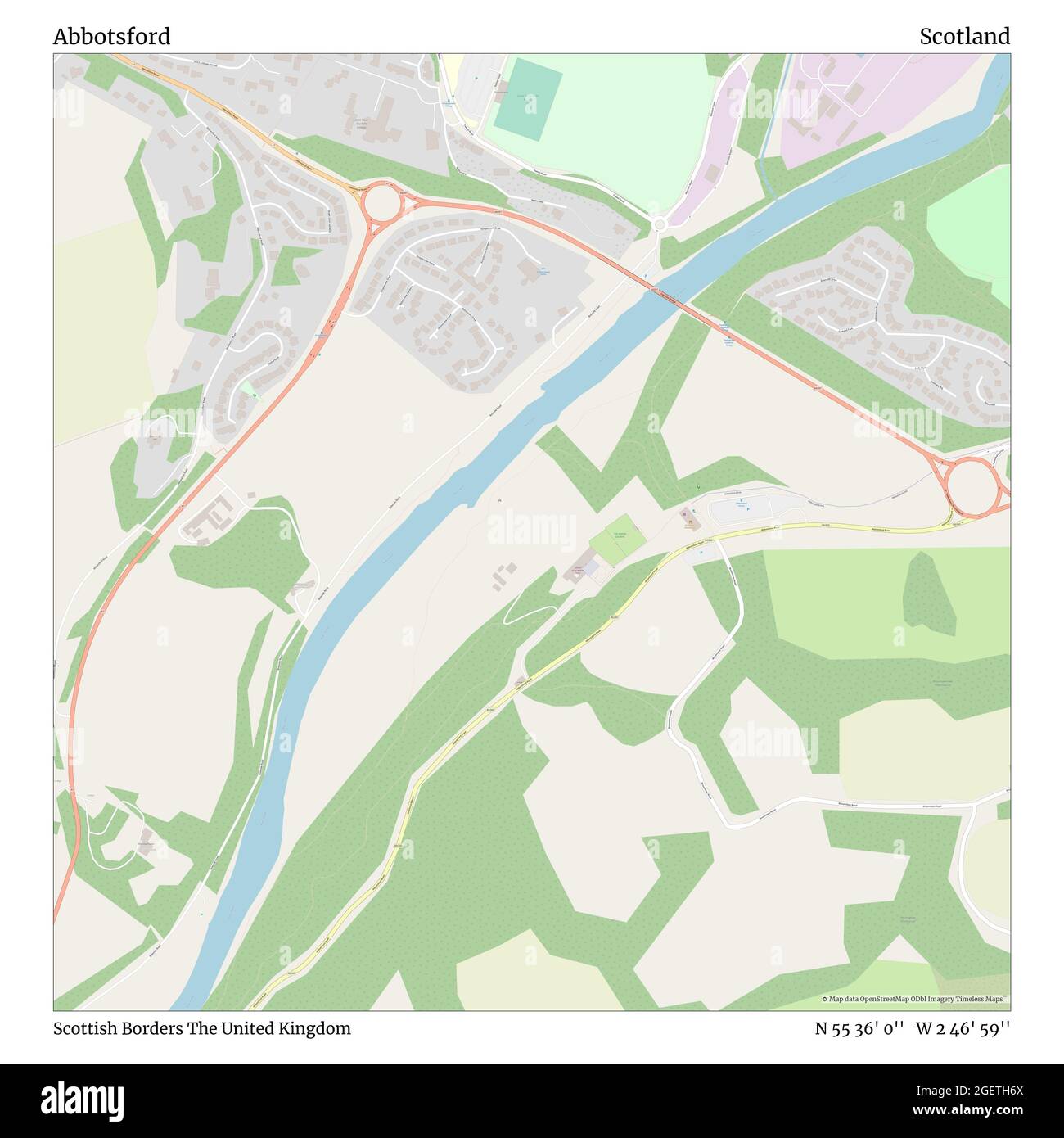 Map of abbotsford hi-res stock photography and images - Alamy