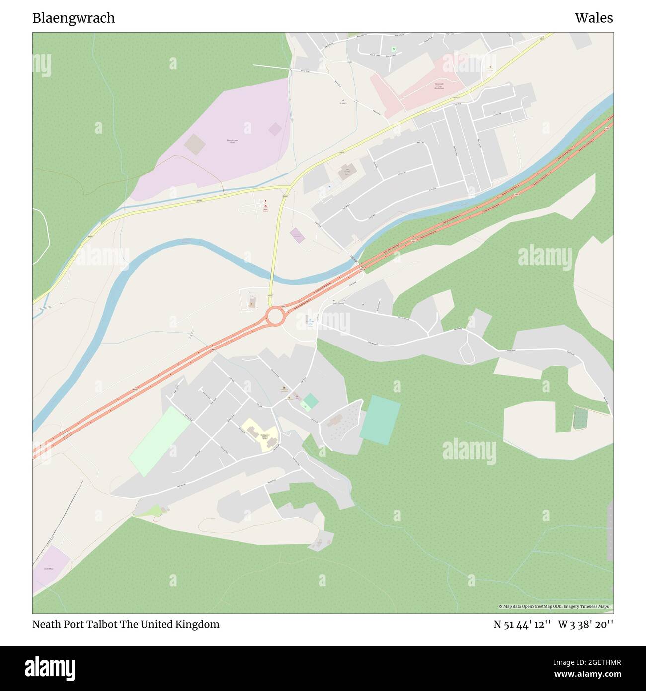 Map of port talbot hi-res stock photography and images - Alamy