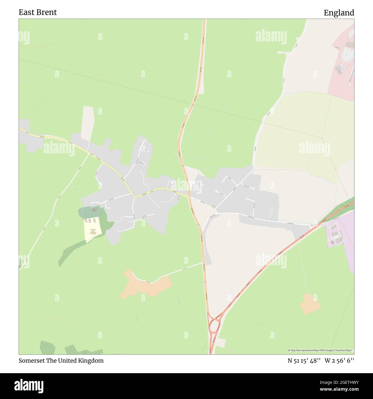 Map of brent hi-res stock photography and images - Alamy