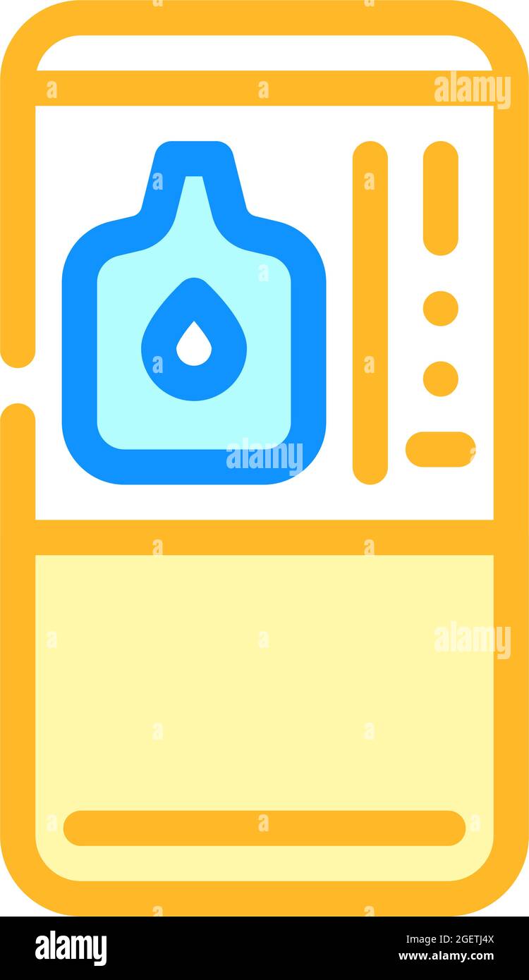 water vending machine color icon vector illustration Stock Vector Image ...