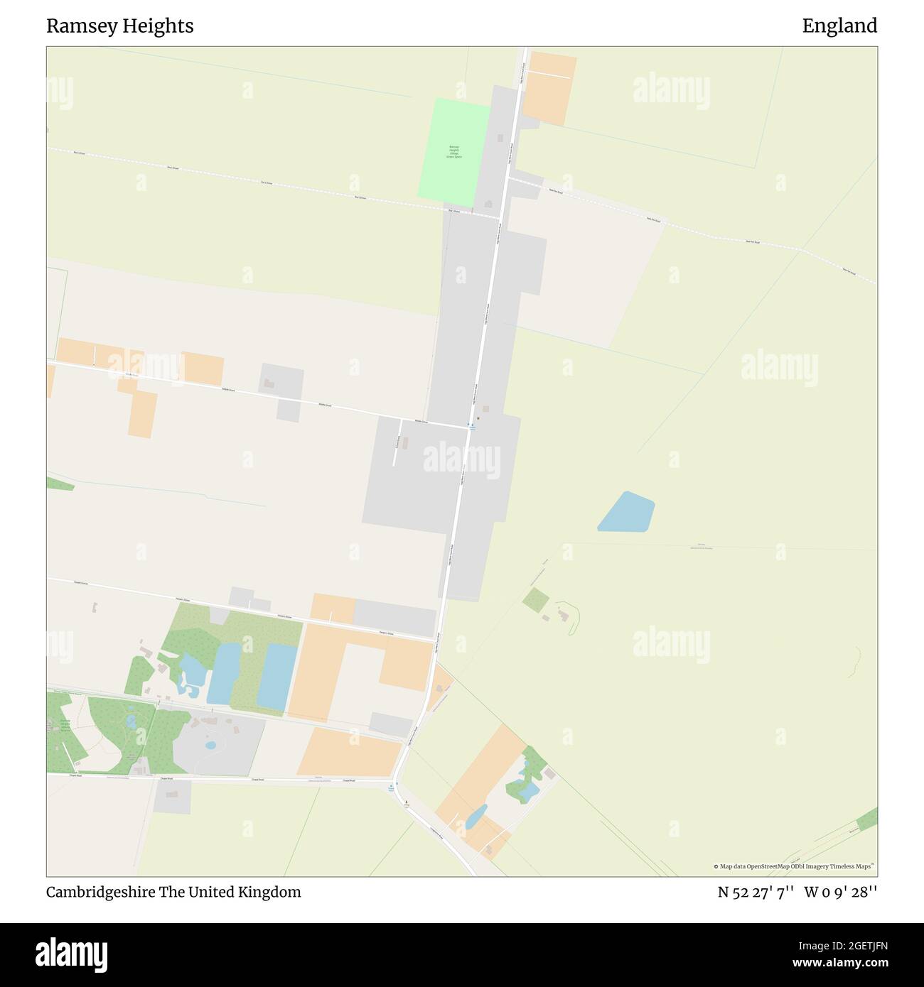 Map of ramsey hi-res stock photography and images - Alamy