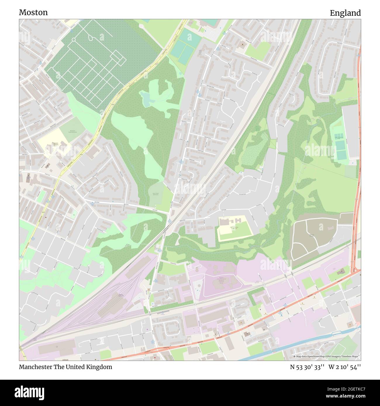 Manchester map Cut Out Stock Images & Pictures - Alamy