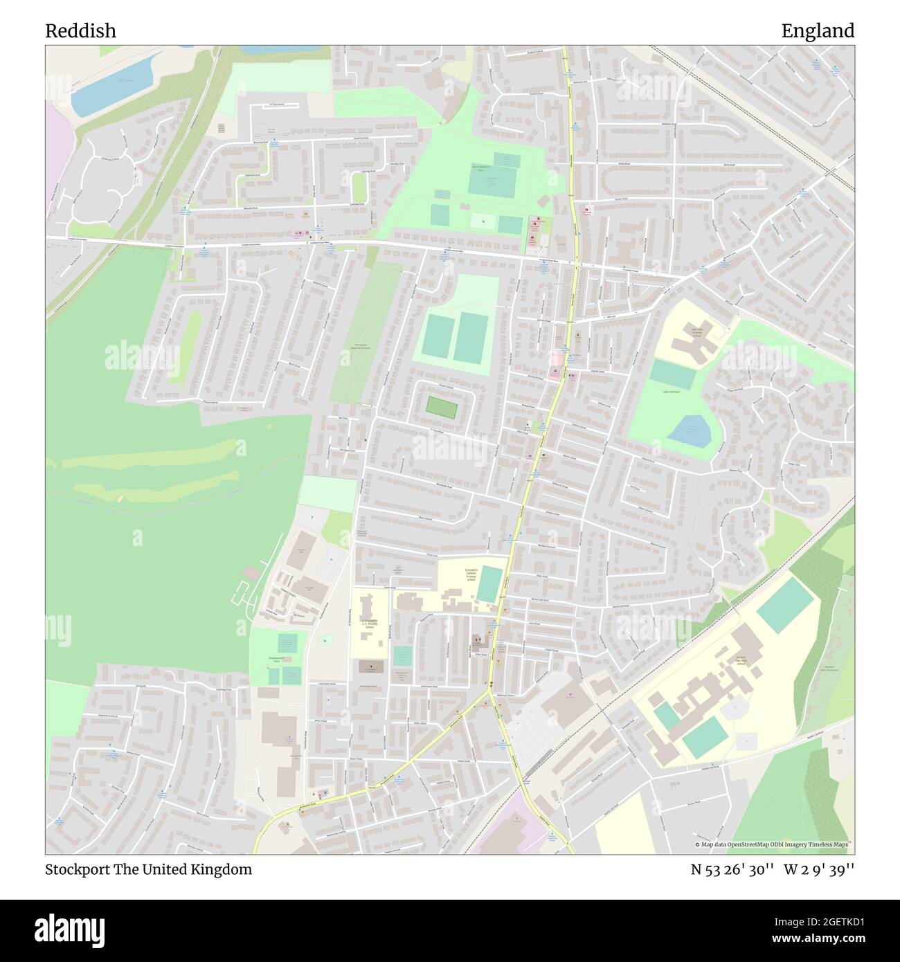 Map Of Stockport High Resolution Stock Photography and Images - Alamy