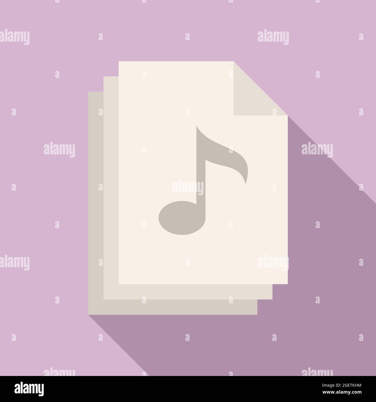 Modern playlist files icon flat vector. Music song list Stock Vector ... Modern playlist files icon flat vector. Music song list Stock Vector ...