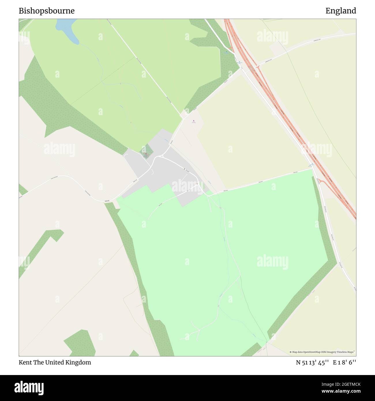 Bishopsbourne kent Cut Out Stock Images & Pictures - Alamy