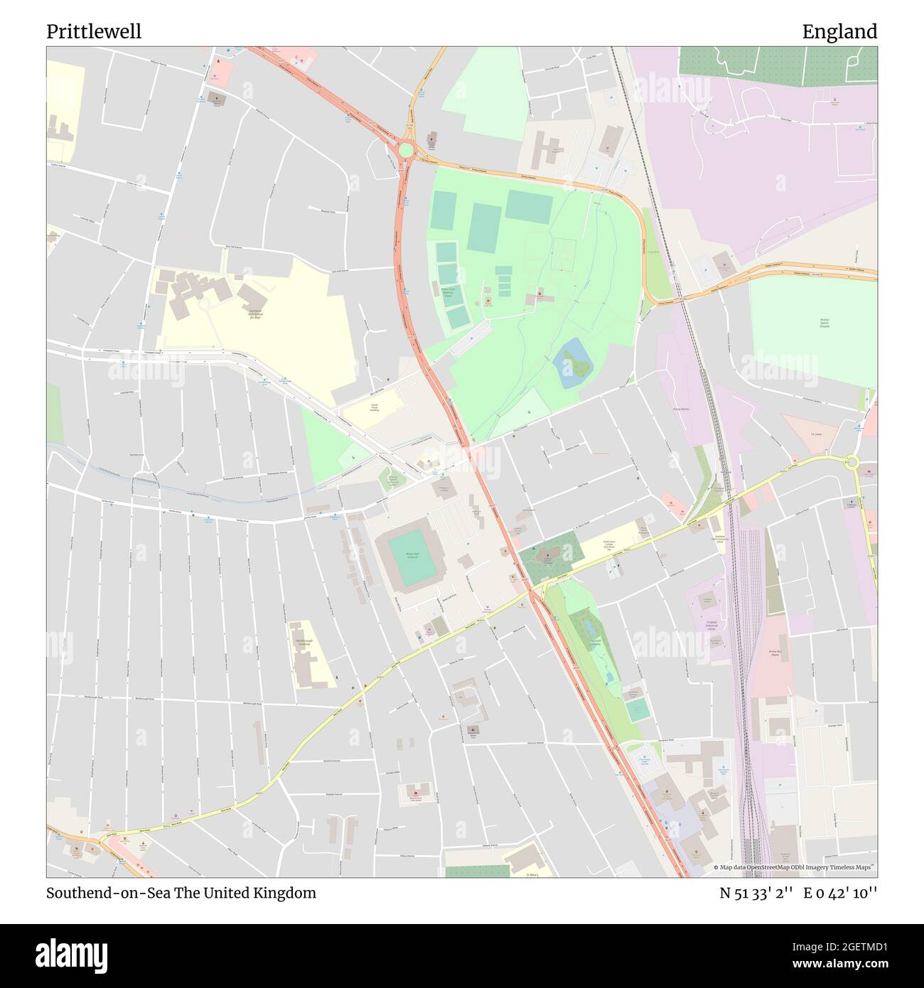 Map of southend on sea hi-res stock photography and images - Alamy