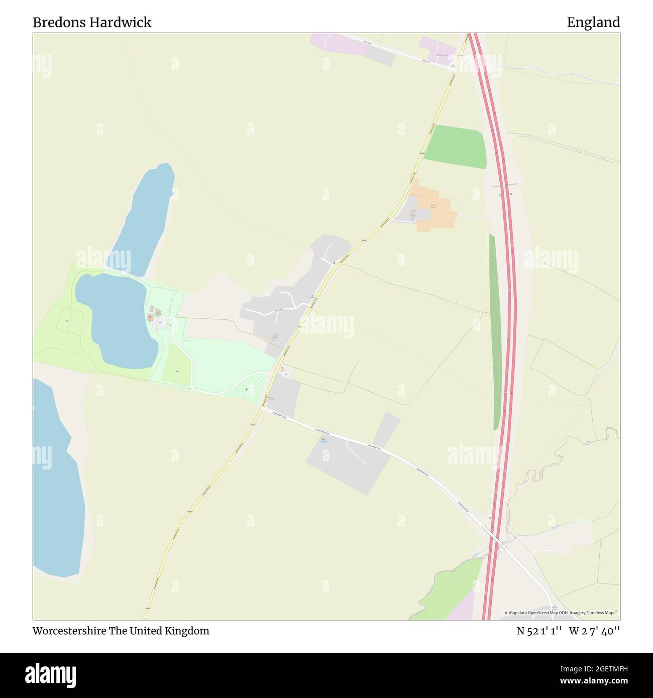 Map of hardwick hi-res stock photography and images - Alamy