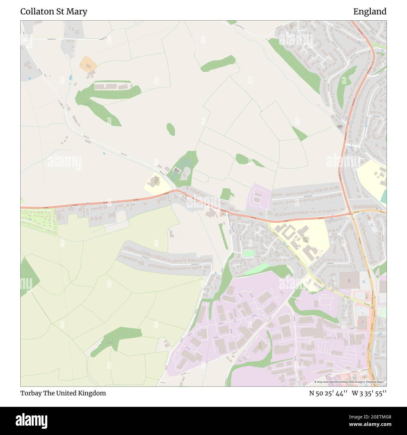 St mary city map hi-res stock photography and images - Alamy