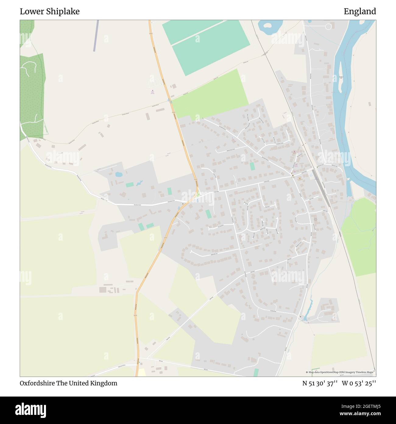 Lower Shiplake, Oxfordshire, United Kingdom, England, N 51 30' 37'', W ...