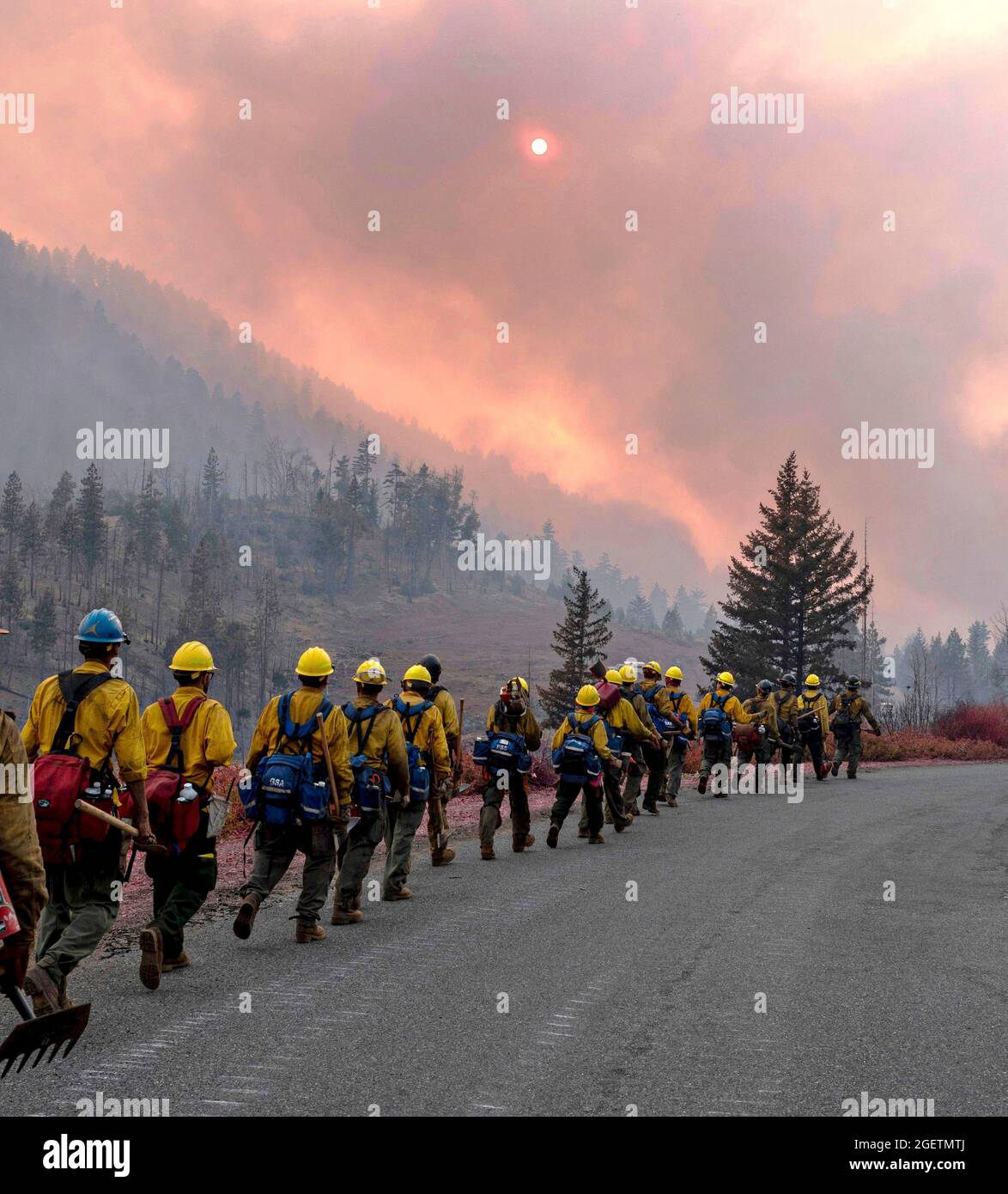 Fireman march hi-res stock photography and images - Alamy