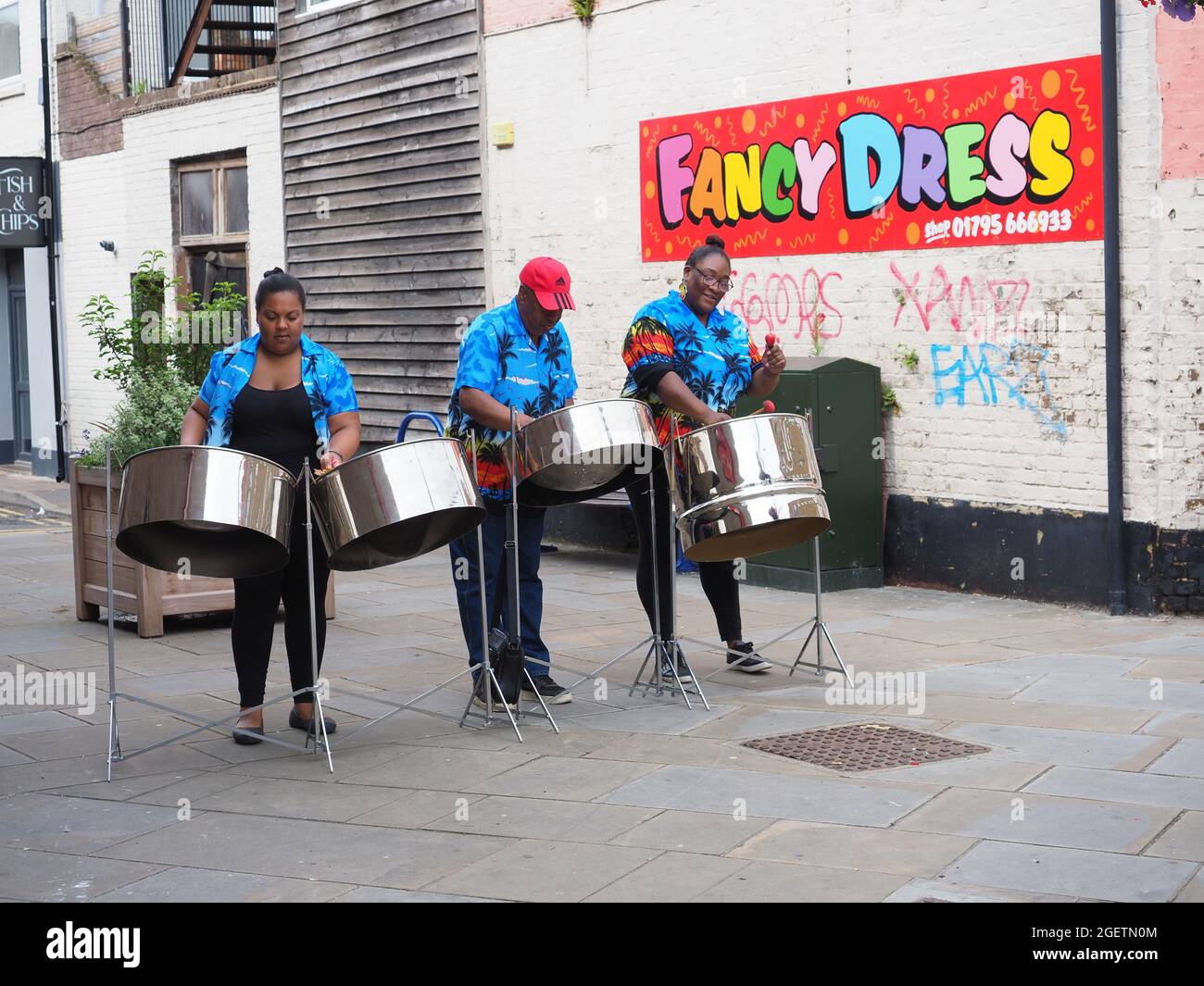 Sheerness, Kent, UK. 21st August, 2021. Fusion Street Festival in ...