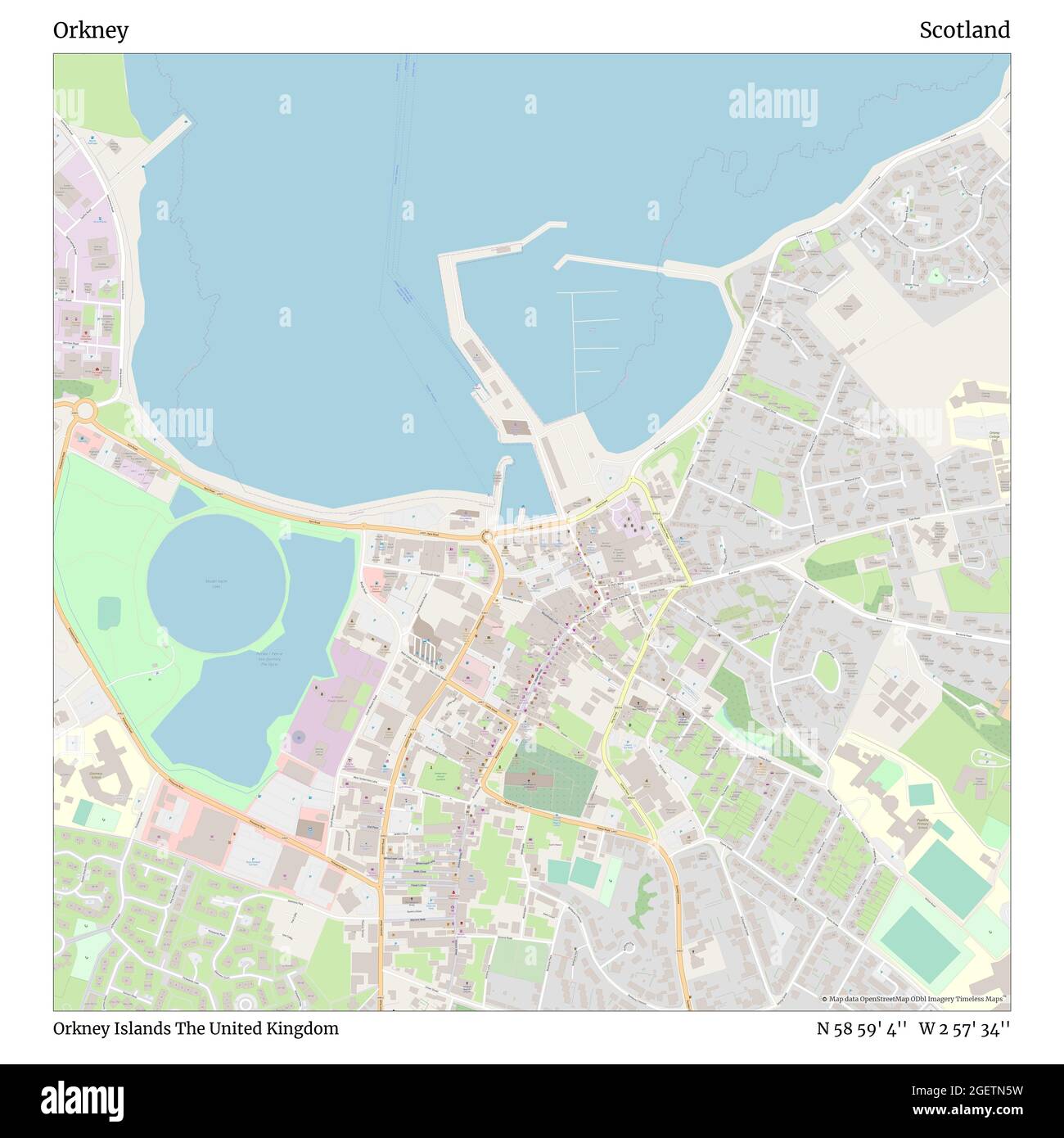 Orkney islands scotland map hi-res stock photography and images - Alamy