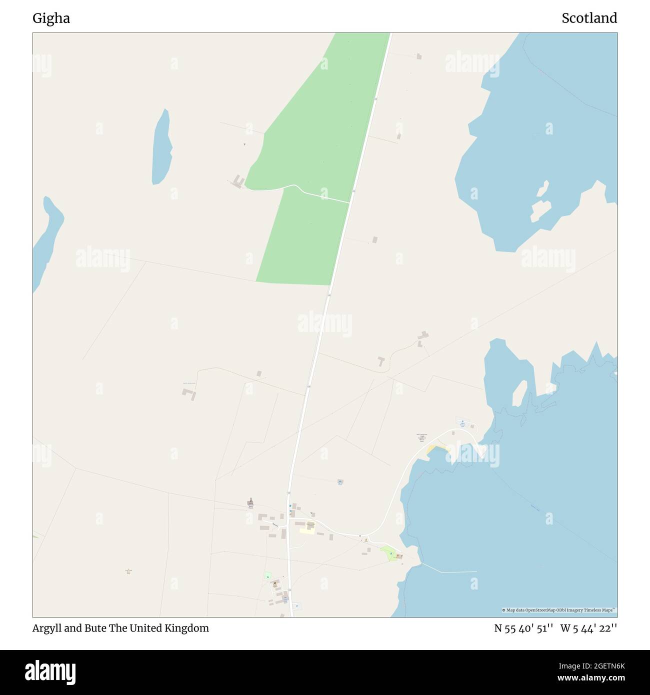 Gigha, Argyll and Bute, United Kingdom, Scotland, N 55 40' 51'', W 5 44 ...