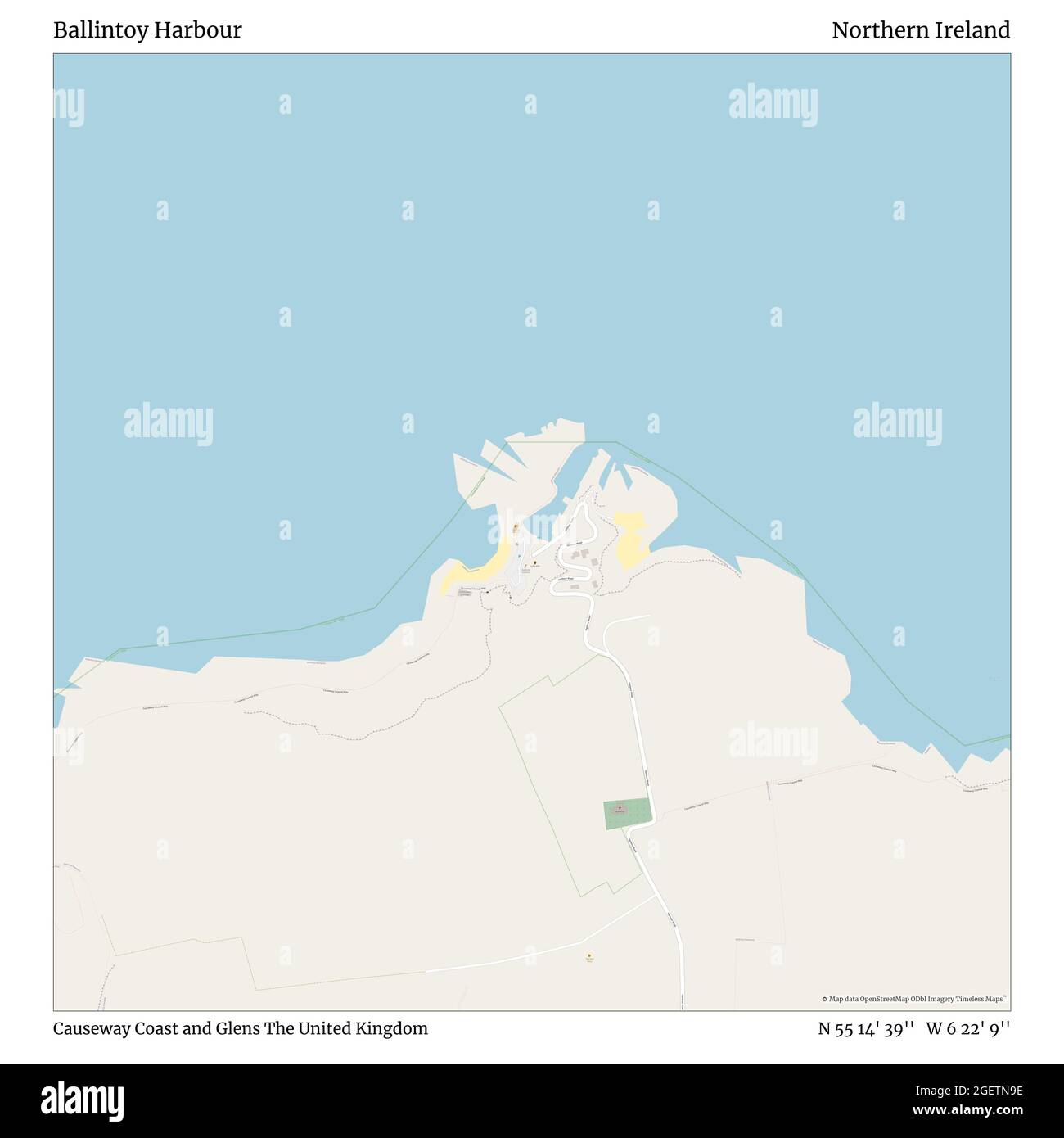 Ballintoy harbour Cut Out Stock Images & Pictures - Alamy