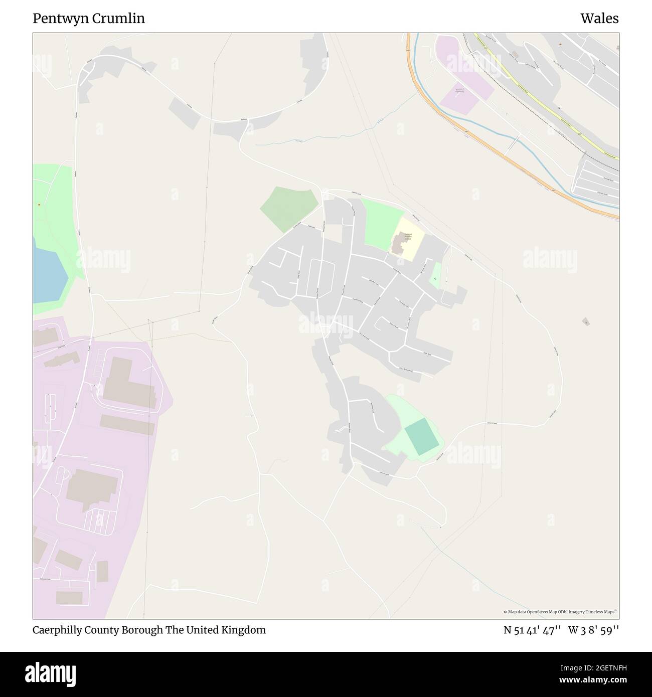 Pentwyn Crumlin, Caerphilly County Borough, United Kingdom, Wales, N 51 ...