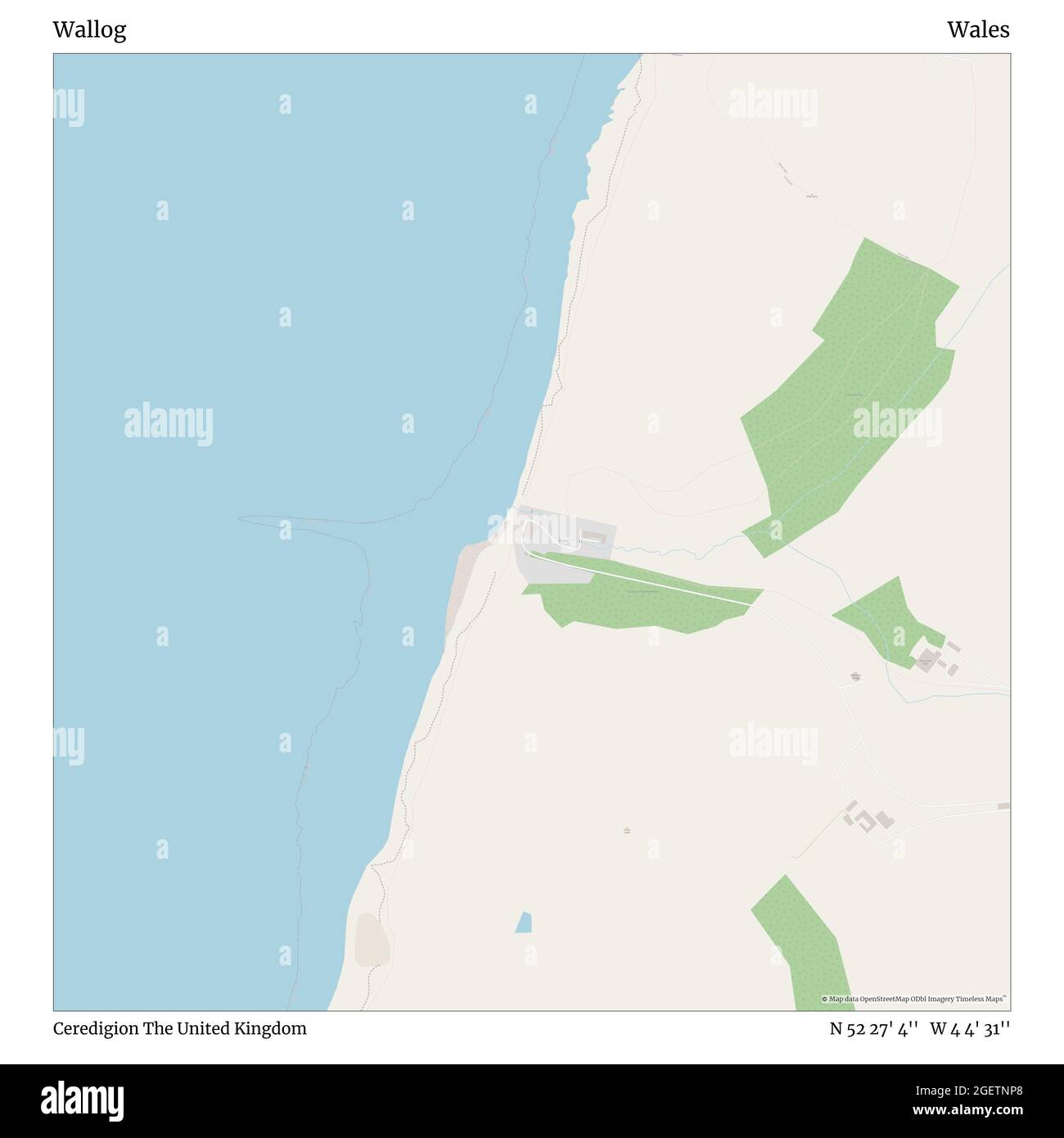 Wallog, Ceredigion, United Kingdom, Wales, N 52 27' 4'', W 4 4' 31 ...