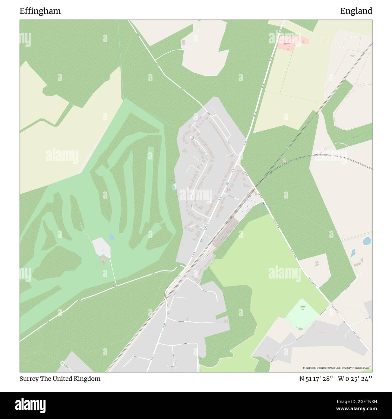 Map of effingham hi-res stock photography and images - Alamy