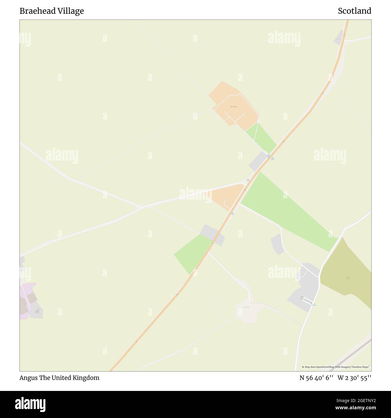 Braehead village Cut Out Stock Images & Pictures - Alamy