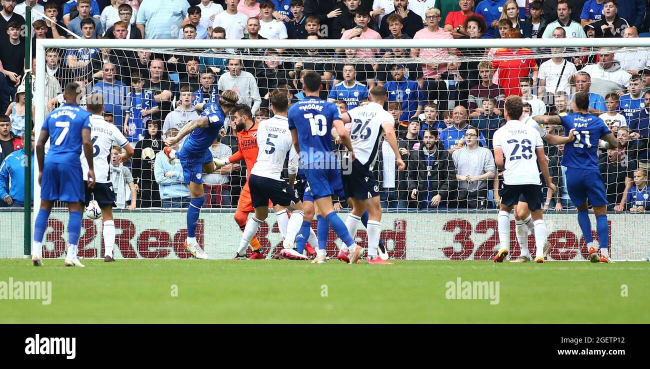 Cardiff City Stadium, Cardiff, UK. 21st Aug, 2021. EFL Championship football, Cardiff City ...