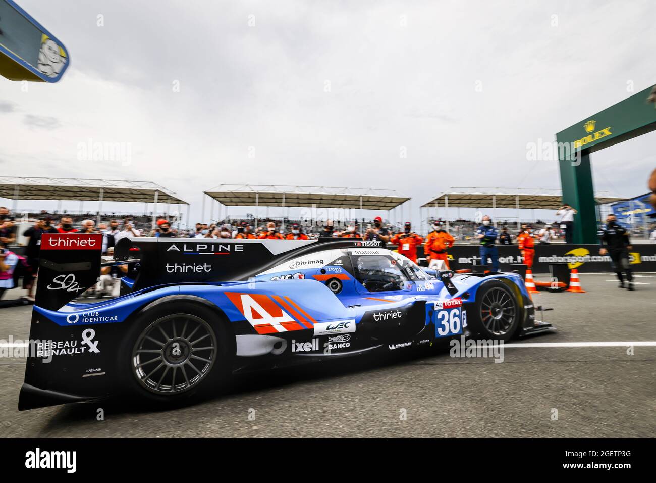Alpine LMP2 during the Alpine Parade prior the 24 Hours of Le Mans 2021 ...