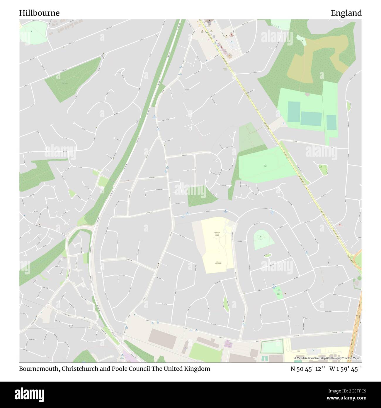 Poole map hi-res stock photography and images - Alamy