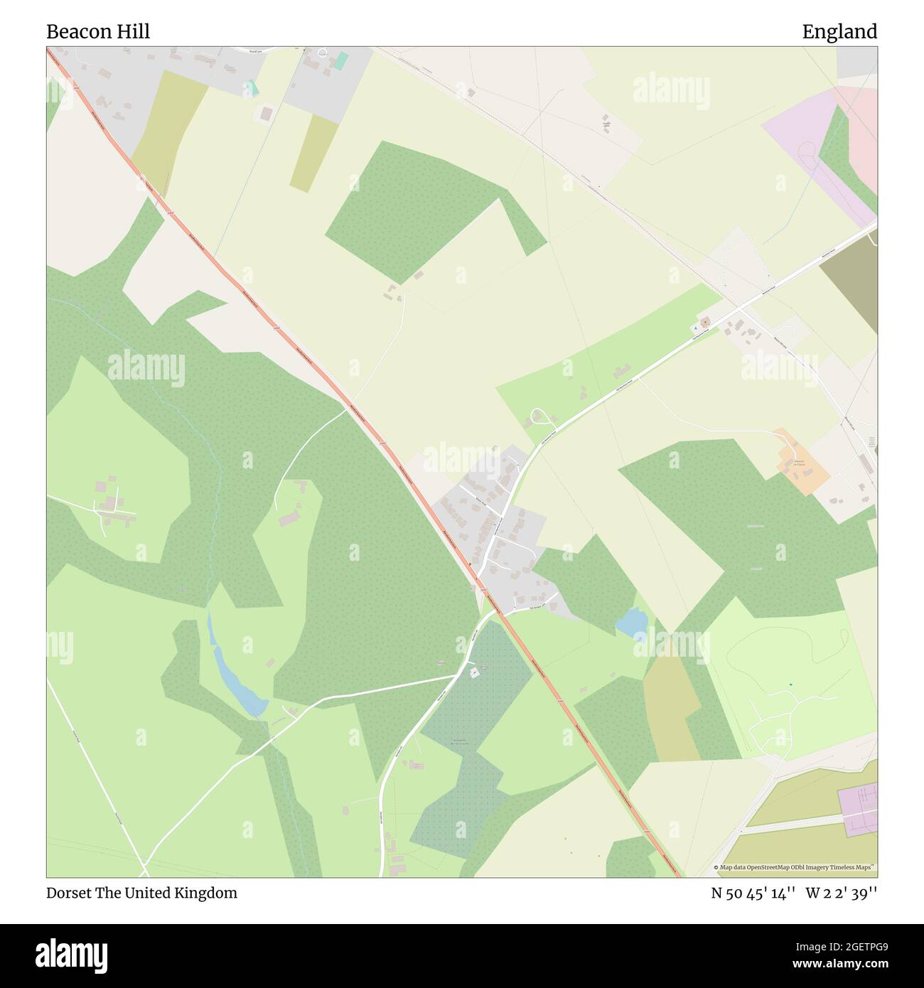 Map of beacon hi-res stock photography and images - Alamy
